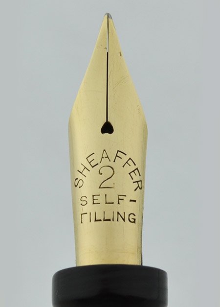 Sheaffer Flat Top #3 1920s - Sterling, Full Flex Fine #2 (Excellent ...