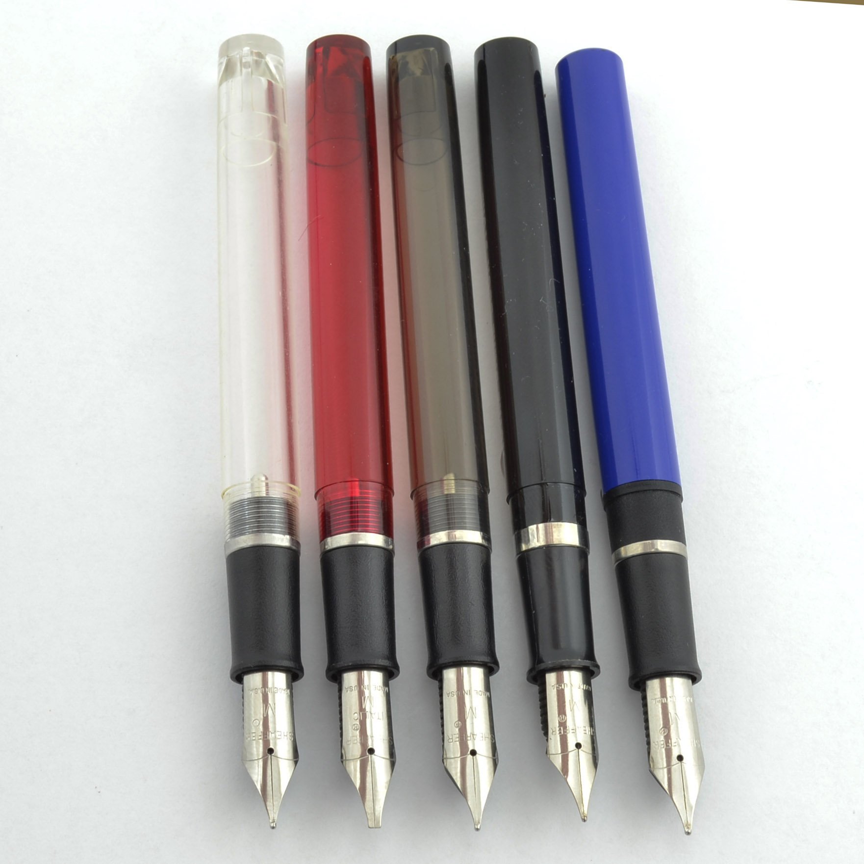Sheaffer School Pen Assortment - 5 Pens, Various Models, Mixed Nibs ...