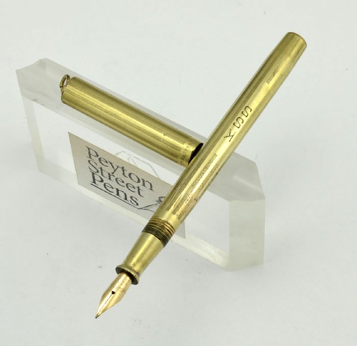 Sheaffer Flat Top #1 - Very Thin, 1925, Gold Filled, Fine Semi-Flex ...