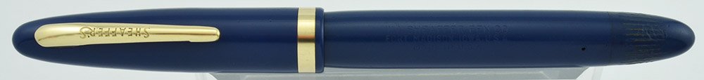 Sheaffer Admiral Touchdown - Persian Blue, 14k Medium Feather Touch Nib ...