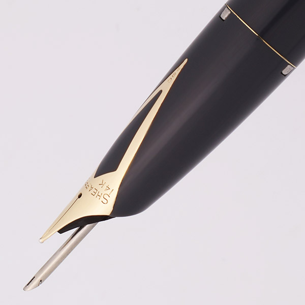 Sheaffer PFM V Fountain Pen (1959-68) - Snorkel, Dark Grey w Gold ...