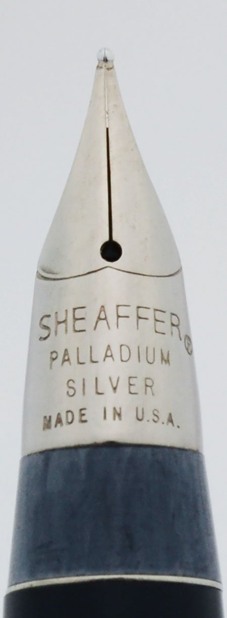 Sheaffer Stylist Fountain Pen Set - Brushed Silver with Gold Clips and ...