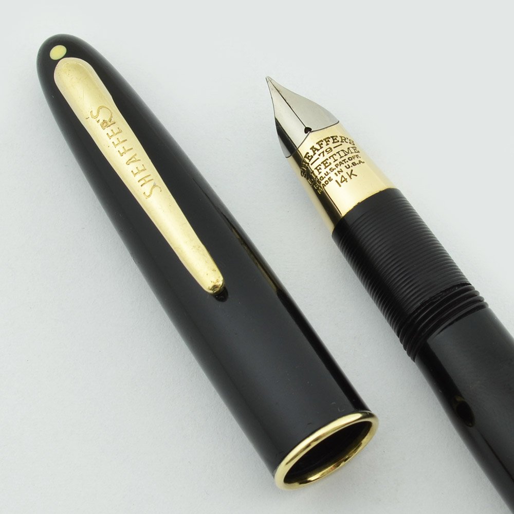 Sheaffer Triumph Sovereign II Fountain Pen - 875, Black, Extra Fine ...