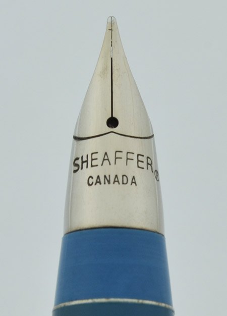 Sheaffer Stylist Fountain Pen & Pencil Set - Blue w Chrome GT Caps ...