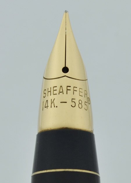 Sheaffer Stylist 903 Fountain Pen - Brushed Gold, Fine 14k Triumph Nib ...