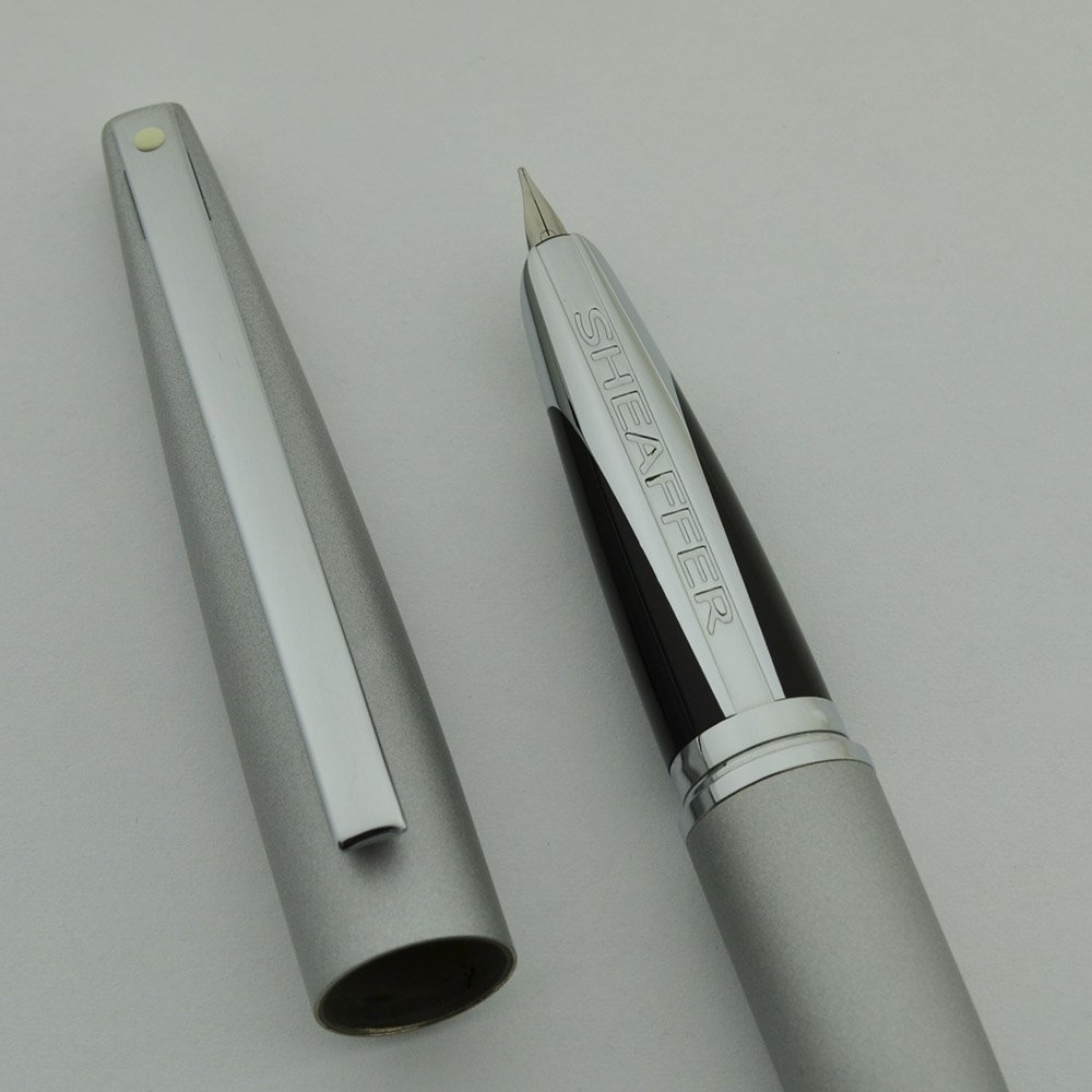 Sheaffer Taranis Fountain Pen - Sleek Chrome, Fine Nib (New Stock ...