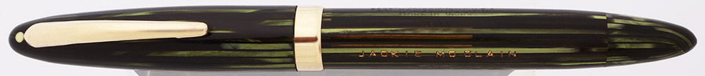 Sheaffer Triumph 1000 Fountain Pen (1940s) - Green Striated, Vac-Fil ...