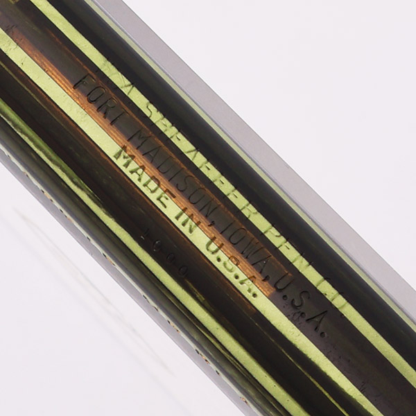 Sheaffer Triumph 1000 Fountain Pen (1940s) - Green Striated, Vac-Fil ...