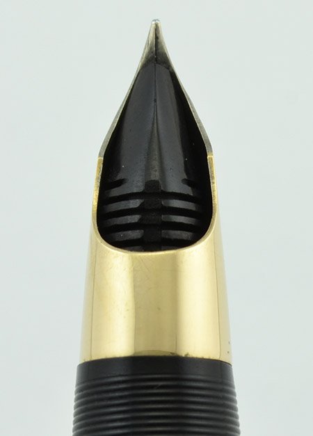 Sheaffer Crest 5000 Fountain Pen (Rare) - Black, Solid Gold Cap, Vac ...