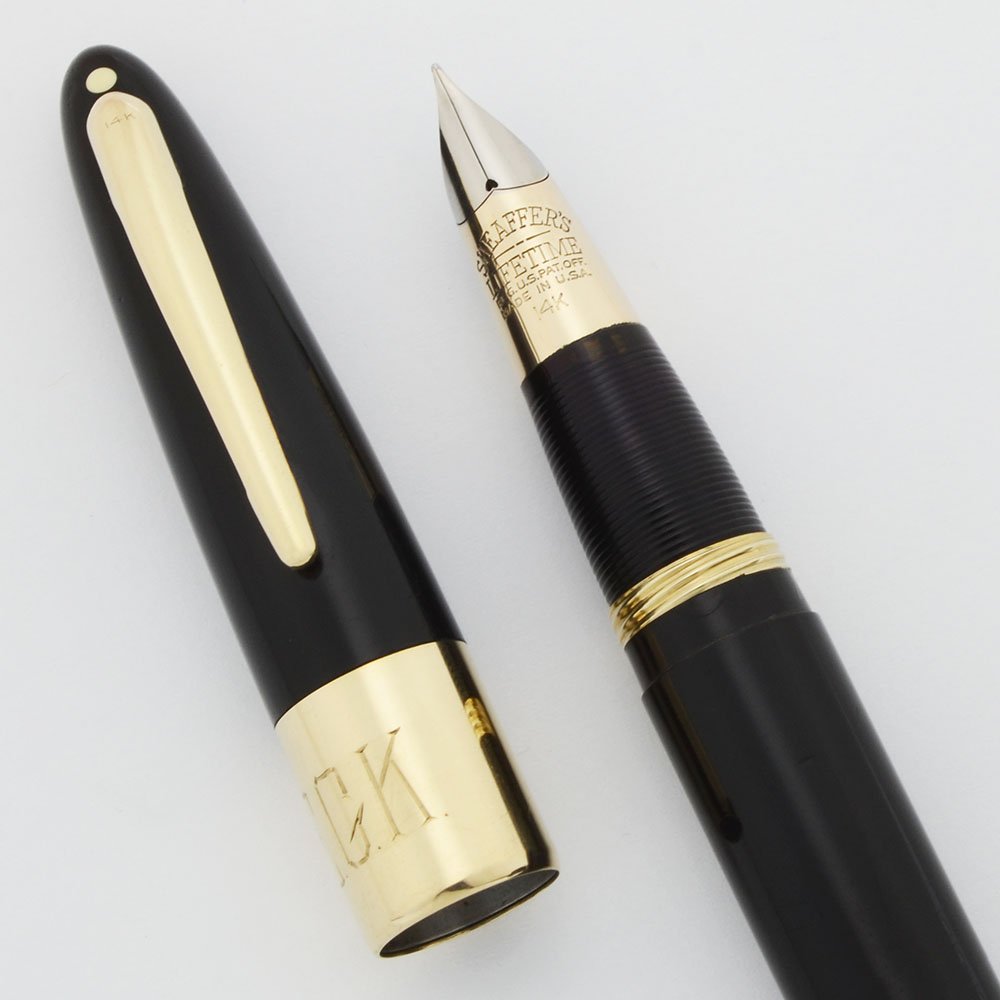 Sheaffer Triumph Autograph (1940s) - Oversize, Lever Fill, Black, Solid ...