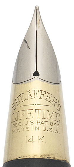 Sheaffer Lifetime Tuckaway (1940s) - Green Striated w Wide Cap Band ...