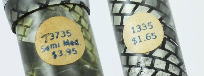 Sheaffer Sub-brand WASP Clipper Set - Grey "Lizard" Pattern, Vac-Fill ...