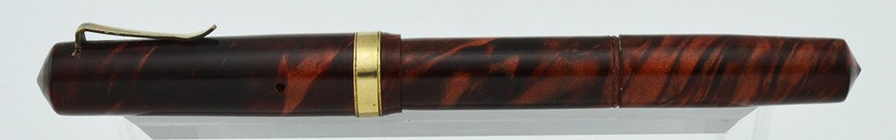 Wahl Eversharp Bantam Fountain Pen Pencil Set - Red Brown Swirl, Bulb ...