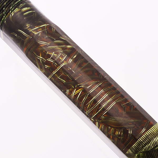 Wahl Doric II Gold Seal Fountain Pen (1930s) - Green Hatch, Oversize 5 ...