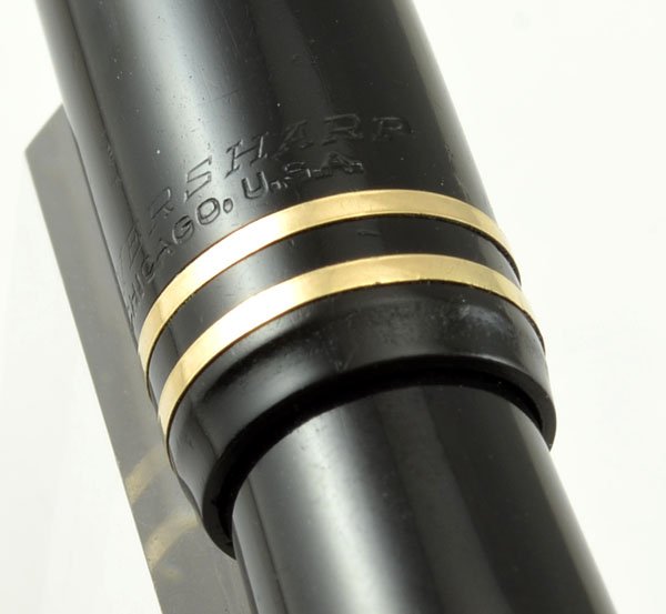 Wahl Eversharp Bantam Fountain Pen - Black, Lever Filler, #3 Warranted ...