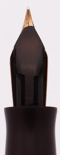 Eversharp Double Check Fountain Pen - Burgundy, Flexible Fine 14k Nib ...