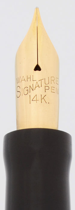 Wahl Signature Fountain Pen Set (1930s) - Black & Pearl w/GT, Lever ...