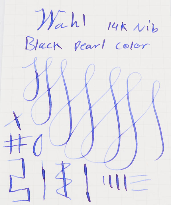 Wahl Signature Fountain Pen Set (1930s) - Black & Pearl w/GT, Lever ...