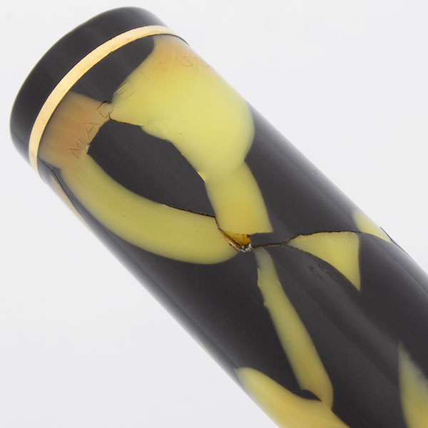 Wahl Signature Fountain Pen Set (1930s) - Black & Pearl w/GT, Lever ...