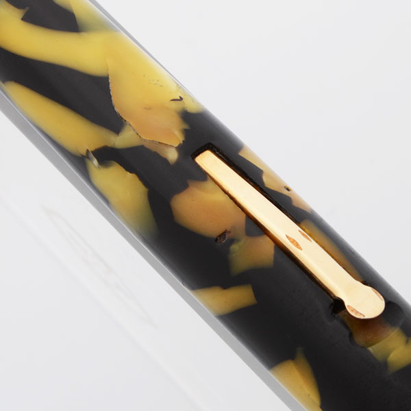 Wahl Signature Fountain Pen Set (1930s) - Black & Pearl w/GT, Lever ...