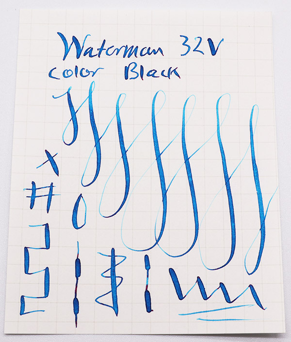 Waterman 32V Fountain Pen (1933-39, Canada) - Black w Chrome Trim ...