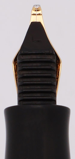 Waterman Charleston Fountain Pen - Ivory w Gold Trim, C/C, Broad 18k ...