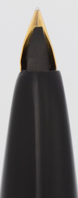 Waterman Taperite Citation Fountain Pen (1940s) - Black, Wide Gold Band ...