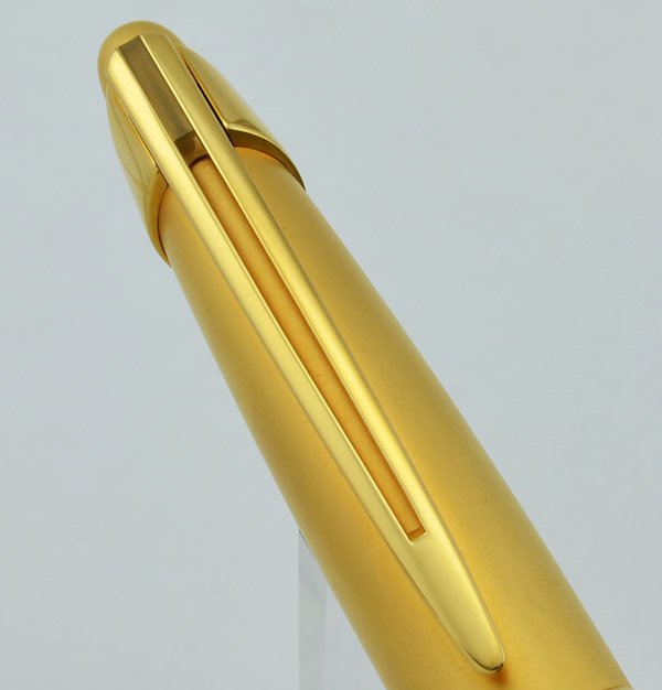 Waterman Edson Fountain Pen - Ruby Red, Medium 18k Nib (Excellent w ...