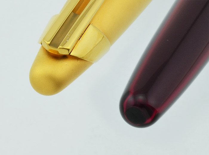 Waterman Edson Fountain Pen - Ruby Red, Medium 18k Nib (Excellent w ...