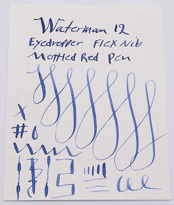 Waterman 12 Fountain Pen (1920s) - Red Mottled Hard Rubber, Eyedropper ...