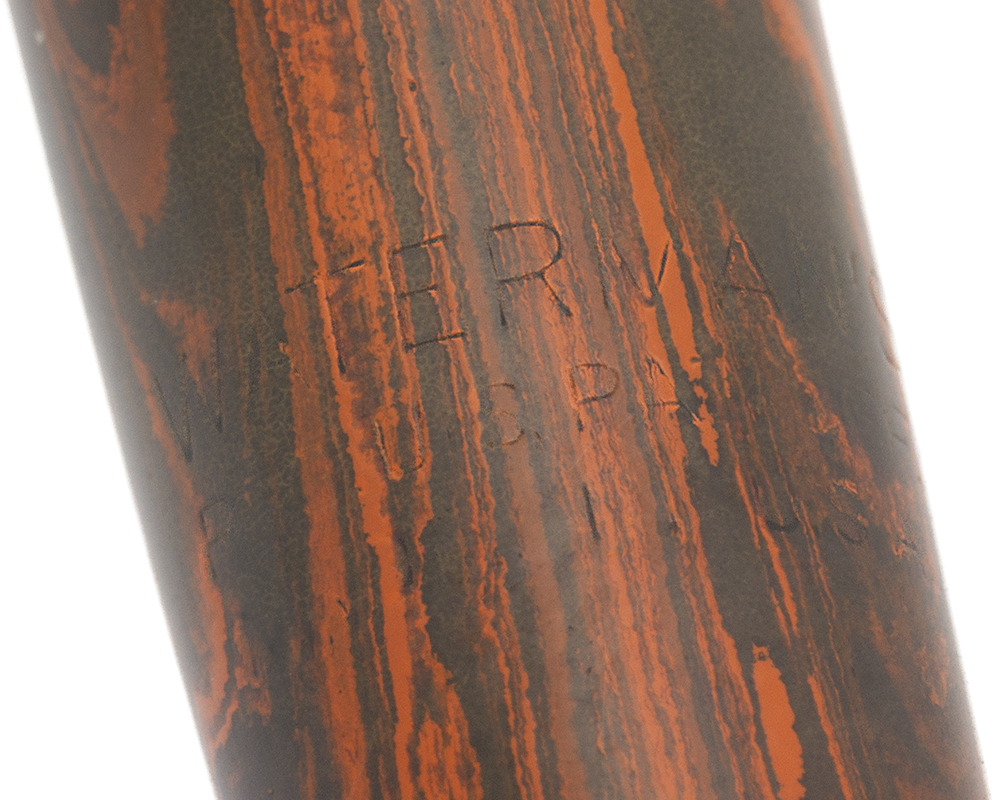 Waterman 52 Fountain Pen - Red Ripple with GF Trim, Fine Flexible Ideal ...