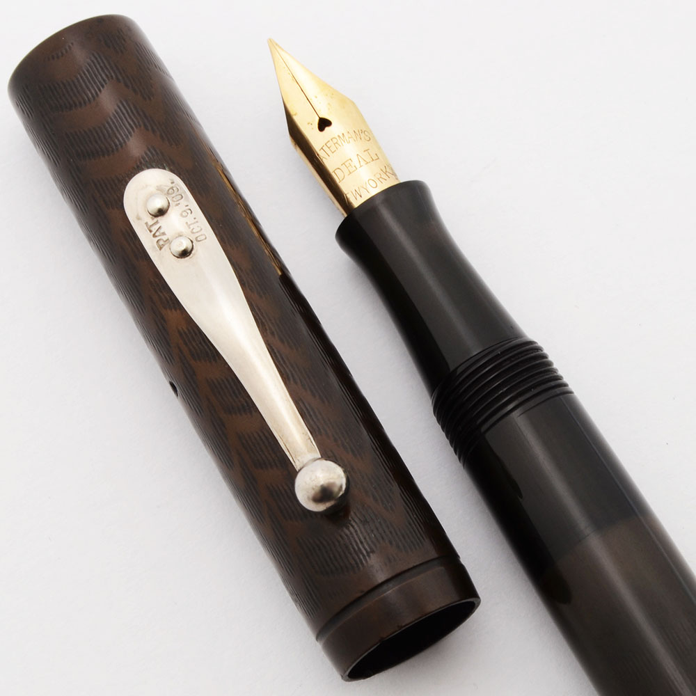 Waterman 52 Fountain Pen (1920s) - BCHR, Nickel Trim, Lever Filler ...