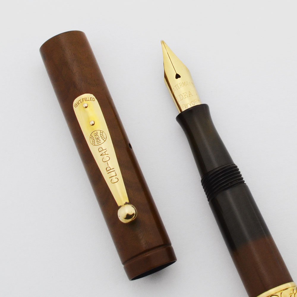 Waterman 52 1/2 Fountain Pen - BCHR w Two Bands on Barrel, Flexible ...