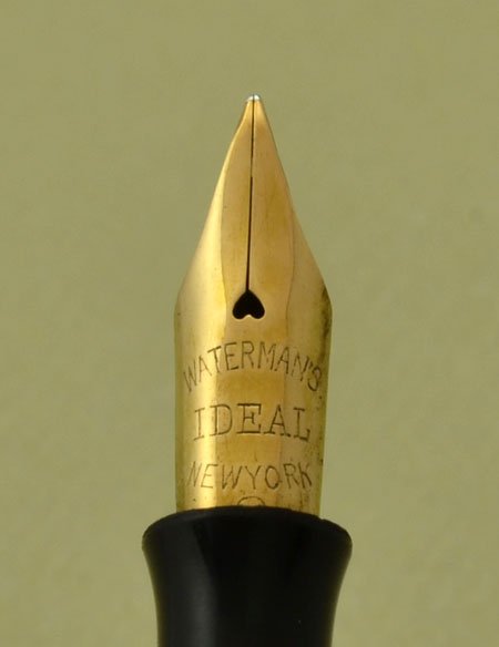 Waterman 52 1/2 V Fountain Pen - BCHR Ringtop, Full Flex #2 NY Nib ...