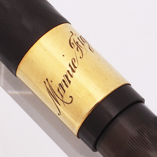 Waterman 52 1/2 V Fountain Pen - BCHR w Wide Band, Ringtop, Flexible ...