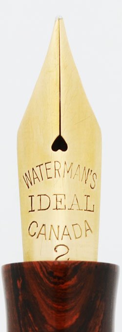 Waterman 52 Red Ripple Set (Canada) - Fountain Pen & Mechanical Pencil ...