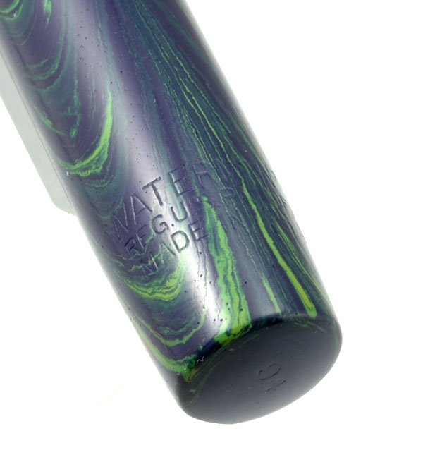 Waterman 94 Fountain Pen Set - Blue Ripple, Flexible "Red" Nib ...