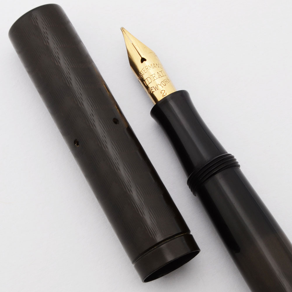 Waterman 12 PSF Fountain Pen (1915-7) - BCHR, Lever Fill, Full Flex ...