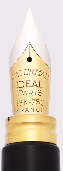 Waterman Le Man 100 Opera Fountain Pen (1980s) - Chased Black, C/C ...