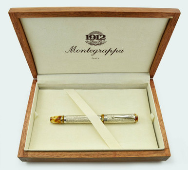 Montegrappa Gea 2001 Limited Edition Fountain Pen - Sterling with Resin ...