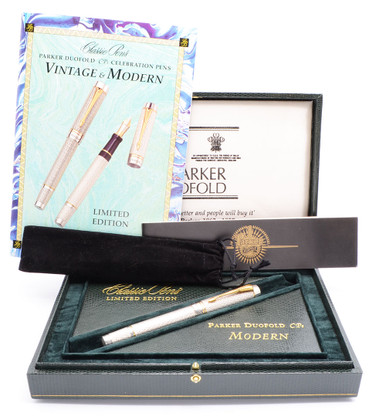 Parker Classic Pens CP5 Limited Edition Parker Duofold Modern Fountain ...