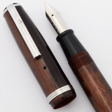 Esterbrook J Fountain Pen (1950s) - Dark Brown, Lever Filler, 9550 ...