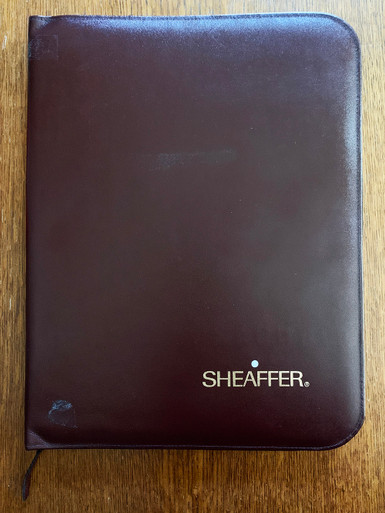 Sheaffer Pen Dealer Pen Case (1980s) - Dark Brown Salesman Sample ...
