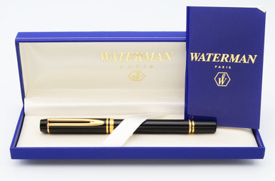 Waterman Le Man 200 Rollerball Pen (1985-2000) - Black w/GT (Excellent ...