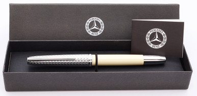 Mercedes-Benz Fountain Pen (2015) - Cream-Beige with Chrome, C/C, Fine ...