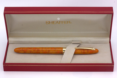 Sheaffer Crest (Reissue) Fountain Pen - Cadmium Yellow Nova Lacque ...