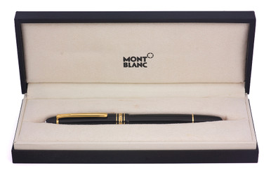 Montblanc Meisterstuck 166 Hi-Lighter Document Marker - Black w/Gold ...