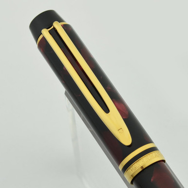 Waterman Rhapsody Le Man 200 Ballpoint Pen - Mineral Red, Gold Trim ...