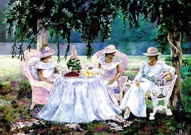 Afternoon Tea II Art Print 18 x 24in - Consuelo Gamboa - Artisan Art ...
