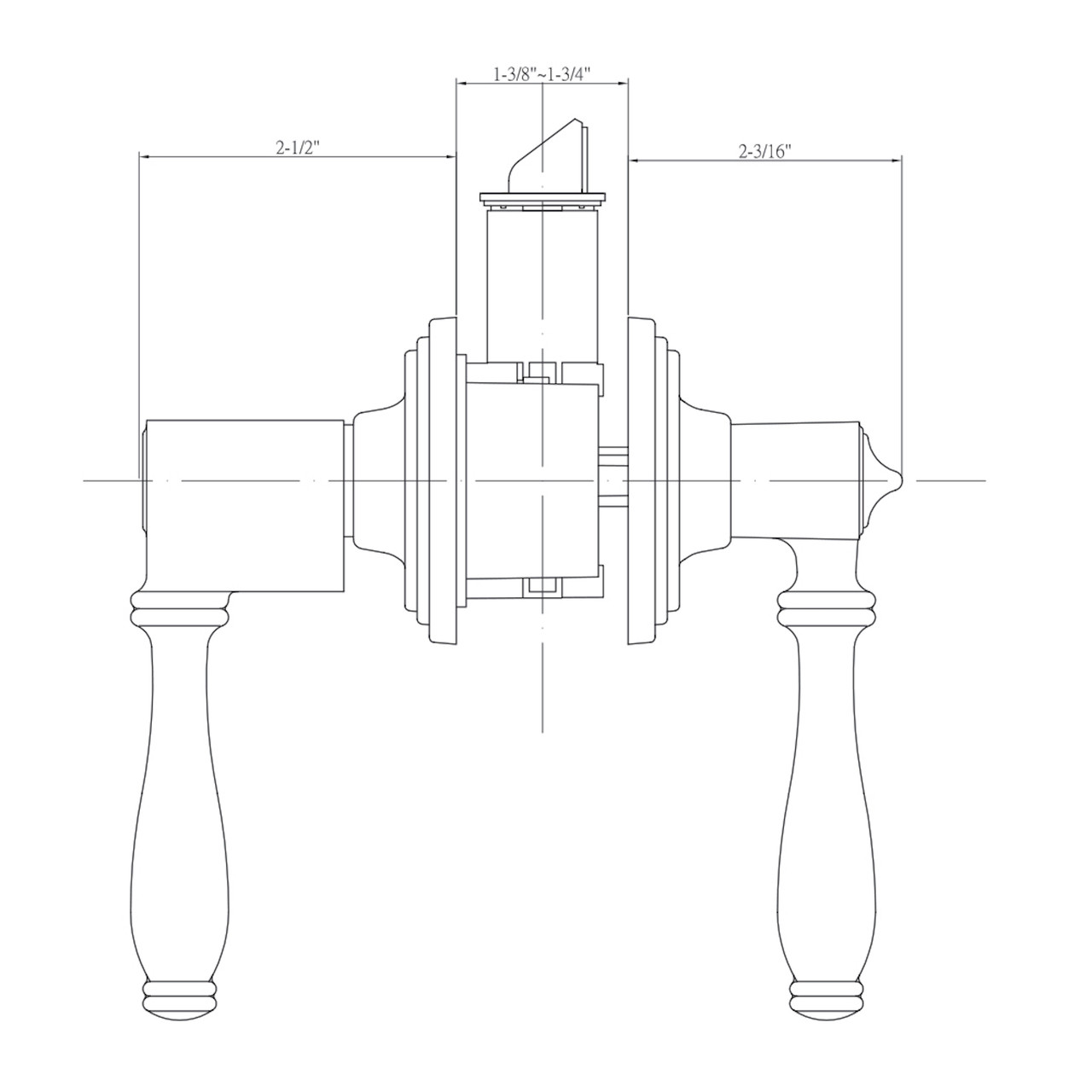 Sorado Privacy Leverset - Delaney Hardware